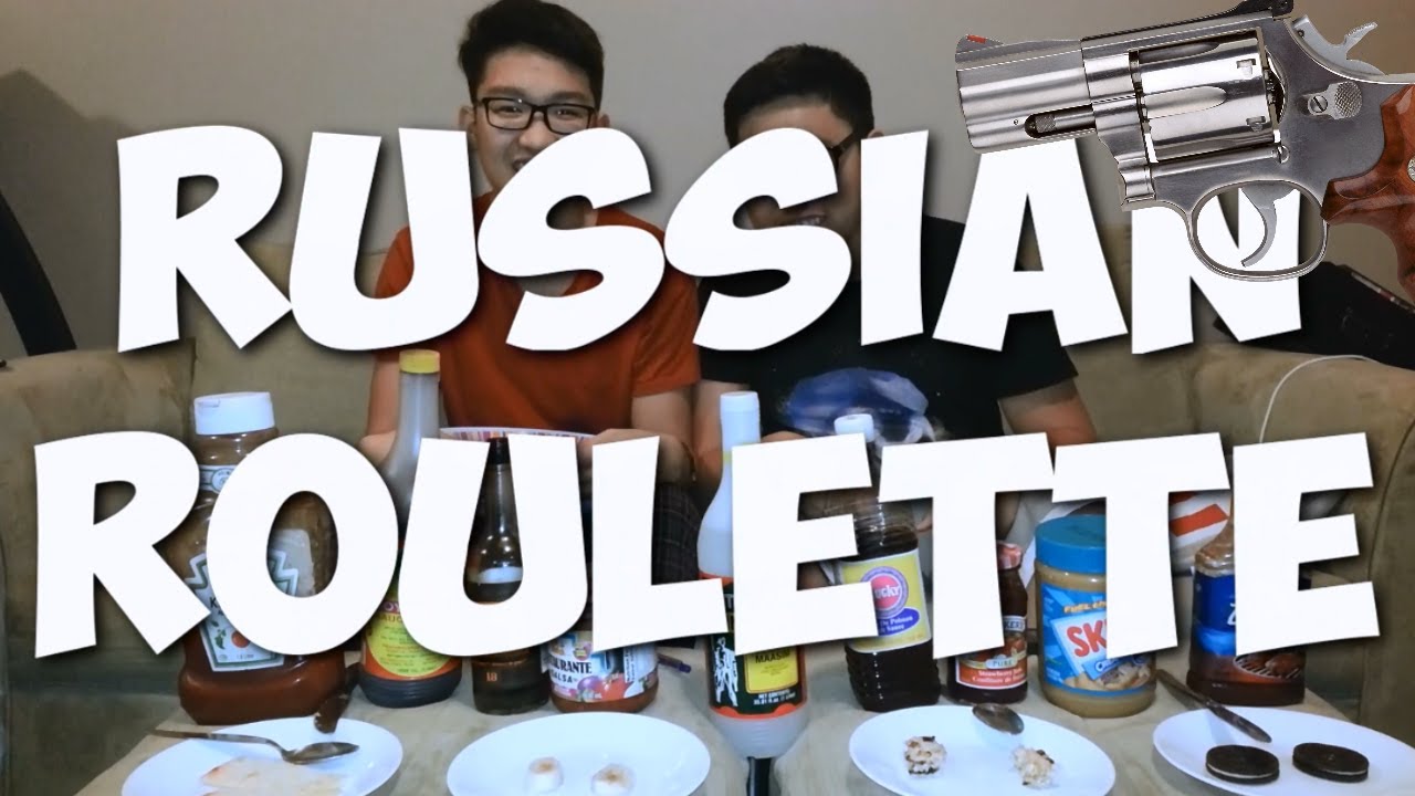 FOOD RUSSIAN ROULETTE! | MCAQ Food Games 1 - YouTube