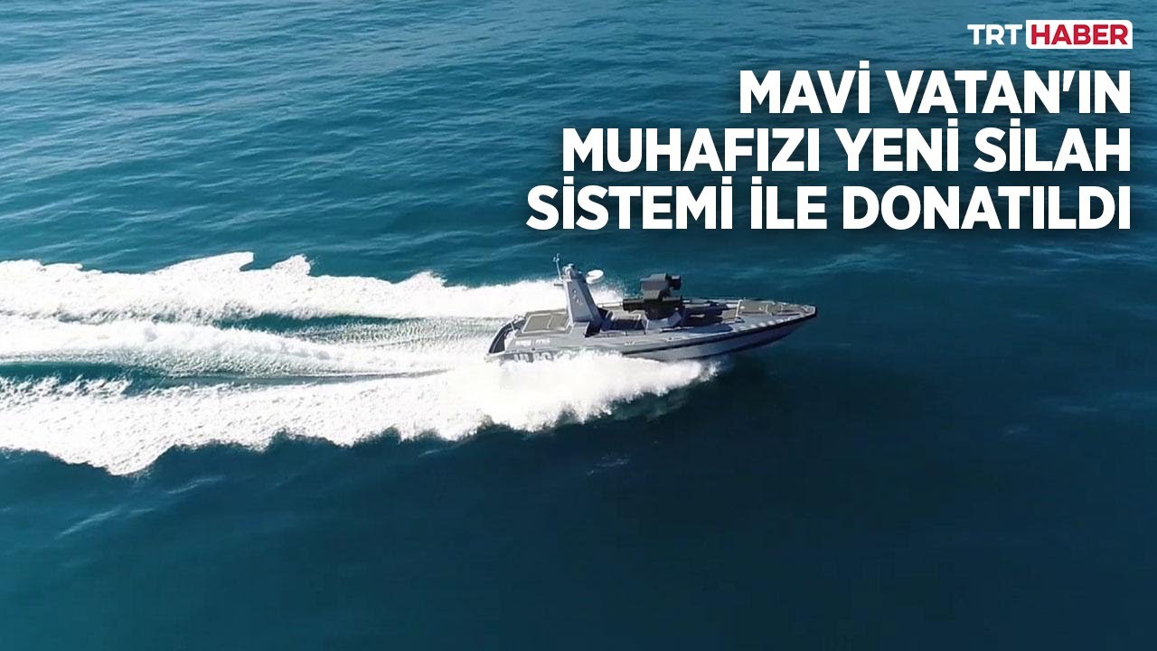 Mavi Vatan'ın muhafızı yeni silah sistemi ile donatıldı - YouTube