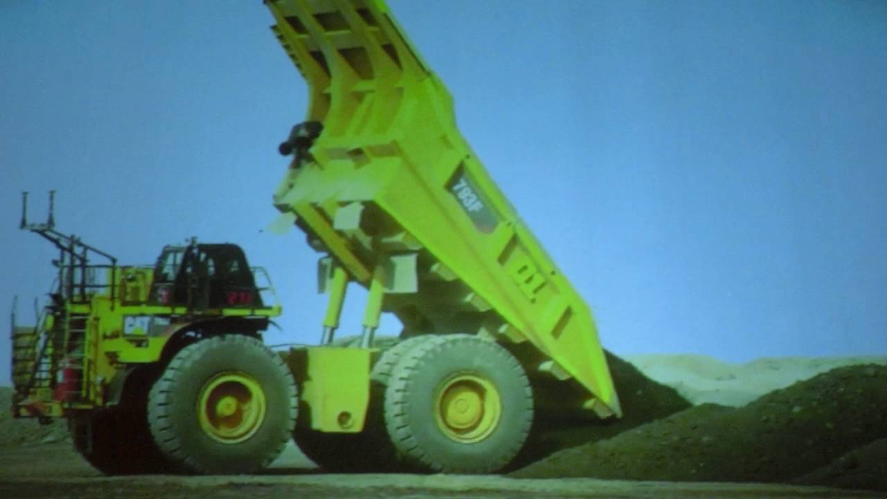 CAT Autonomous mining truck - Caterpillar - YouTube