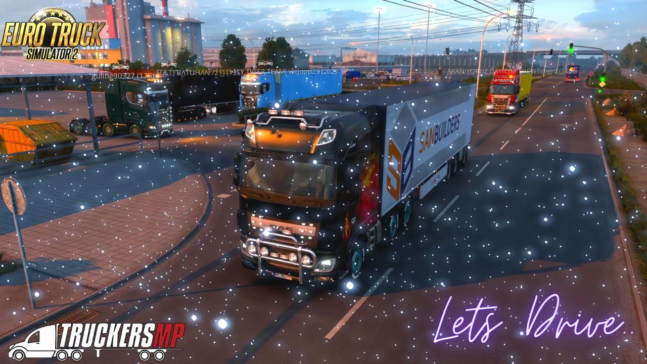 ETS2 Multiplayer | Truckers MP 60 FPS | ETS2 V 1.46 Gameplay - YouTube