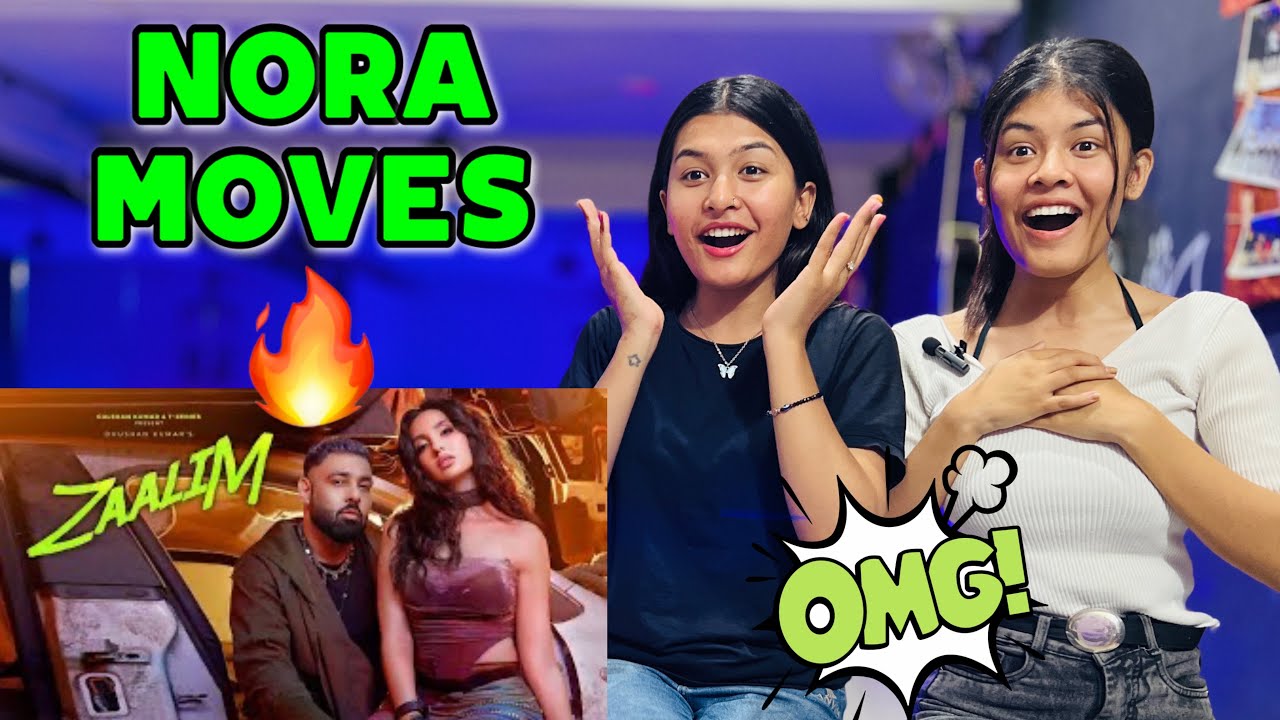 ZAALIM (Official Music Video): Badshah, Nora Fatehi | Reaction Video - YouTube