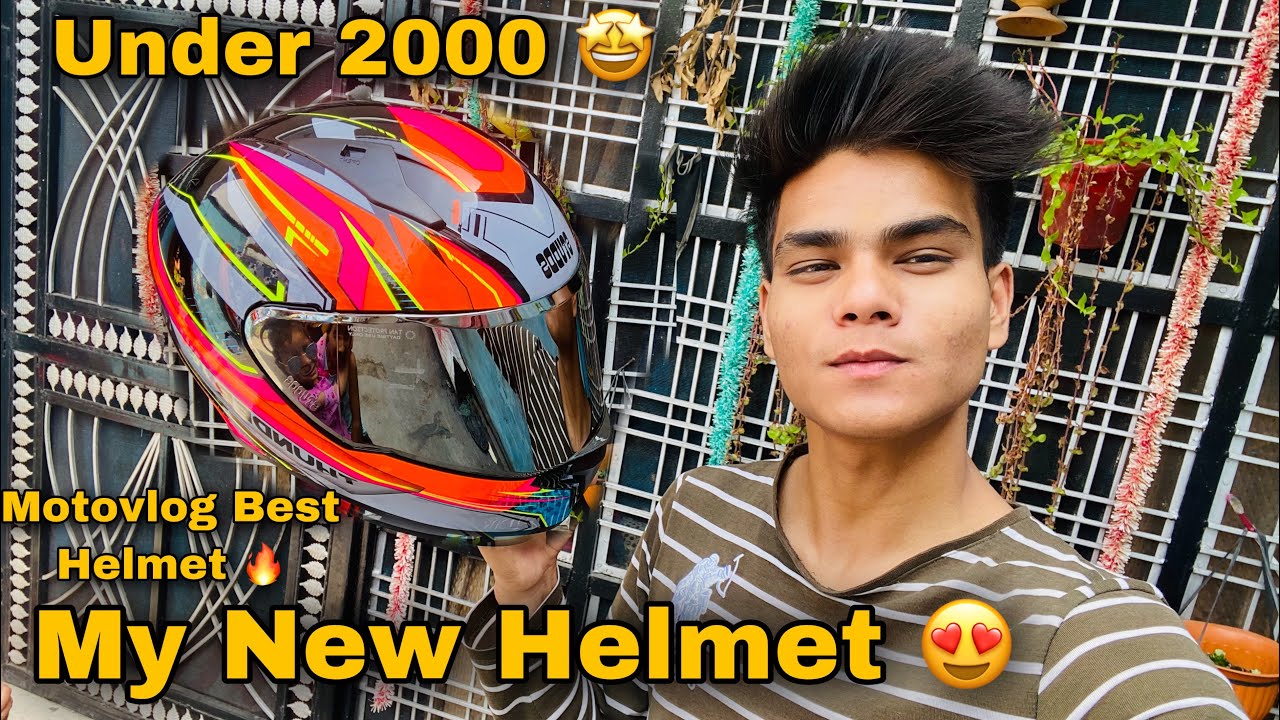 My New Helmet 😍|| Motovlog Best Helmet 🔥 - YouTube