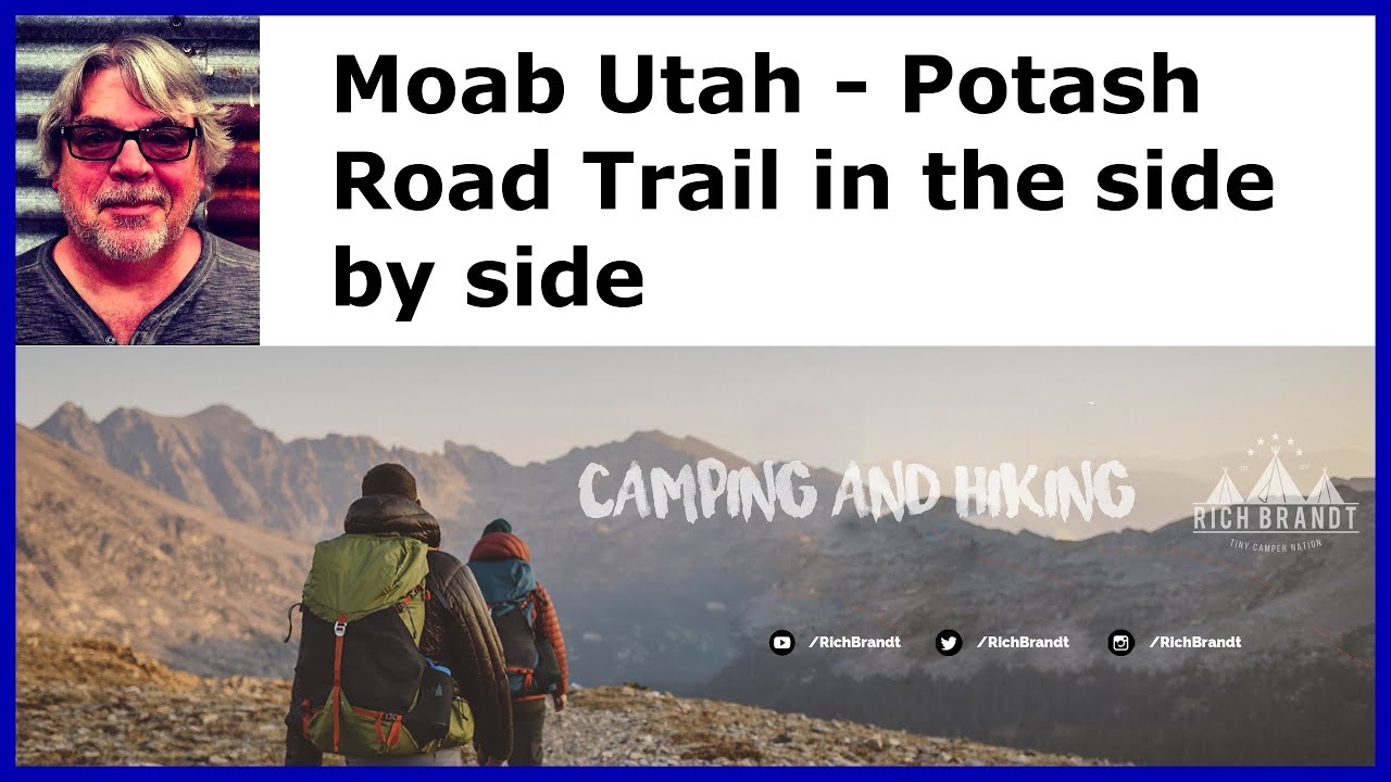 Moab Utah - Potash Road Trail in the side by side - YouTube