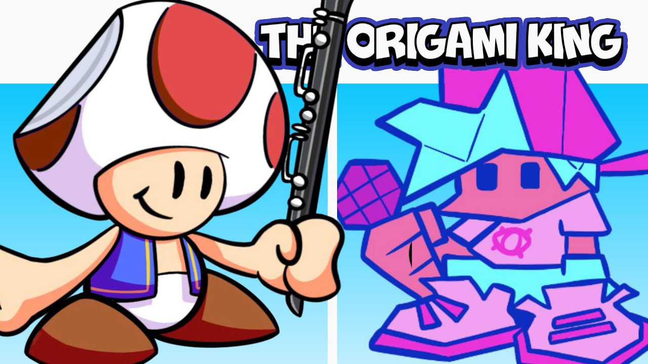 THE ORIGAMI KING [Demo] FNF MOD [FULL WEEK] ️ FRIDAY NIGHT FUNKIN ...