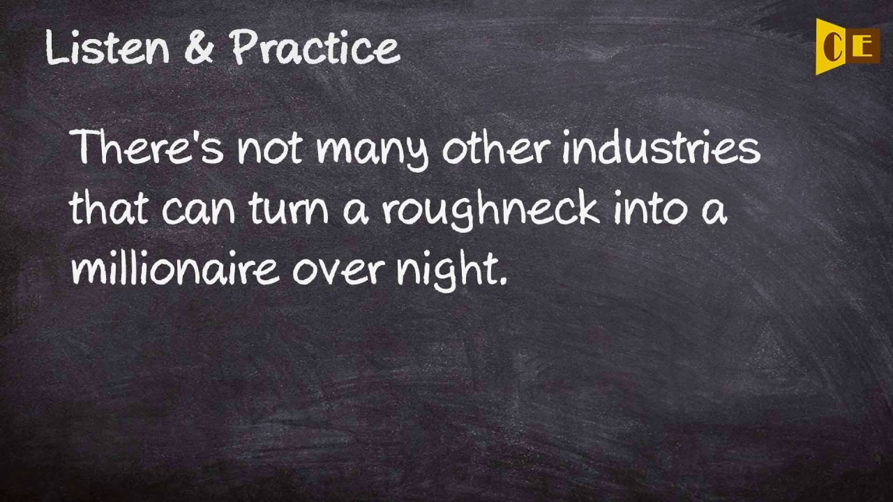 Roughneck Pronunciation, Paraphrase, Listen & Practice - YouTube