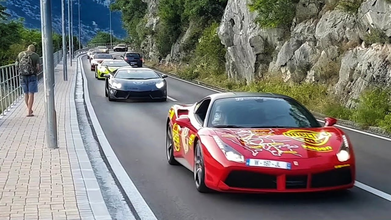 OneLife Rally 2019 - Supercars Arriving in Montenegro - Crazy V8, V10 ...