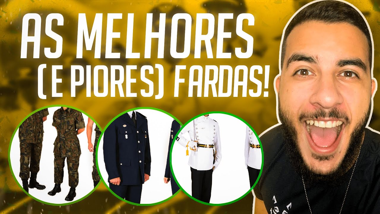 O GUIA COMPLETO dos UNIFORMES mais usados da FAB! | VLOG - YouTube