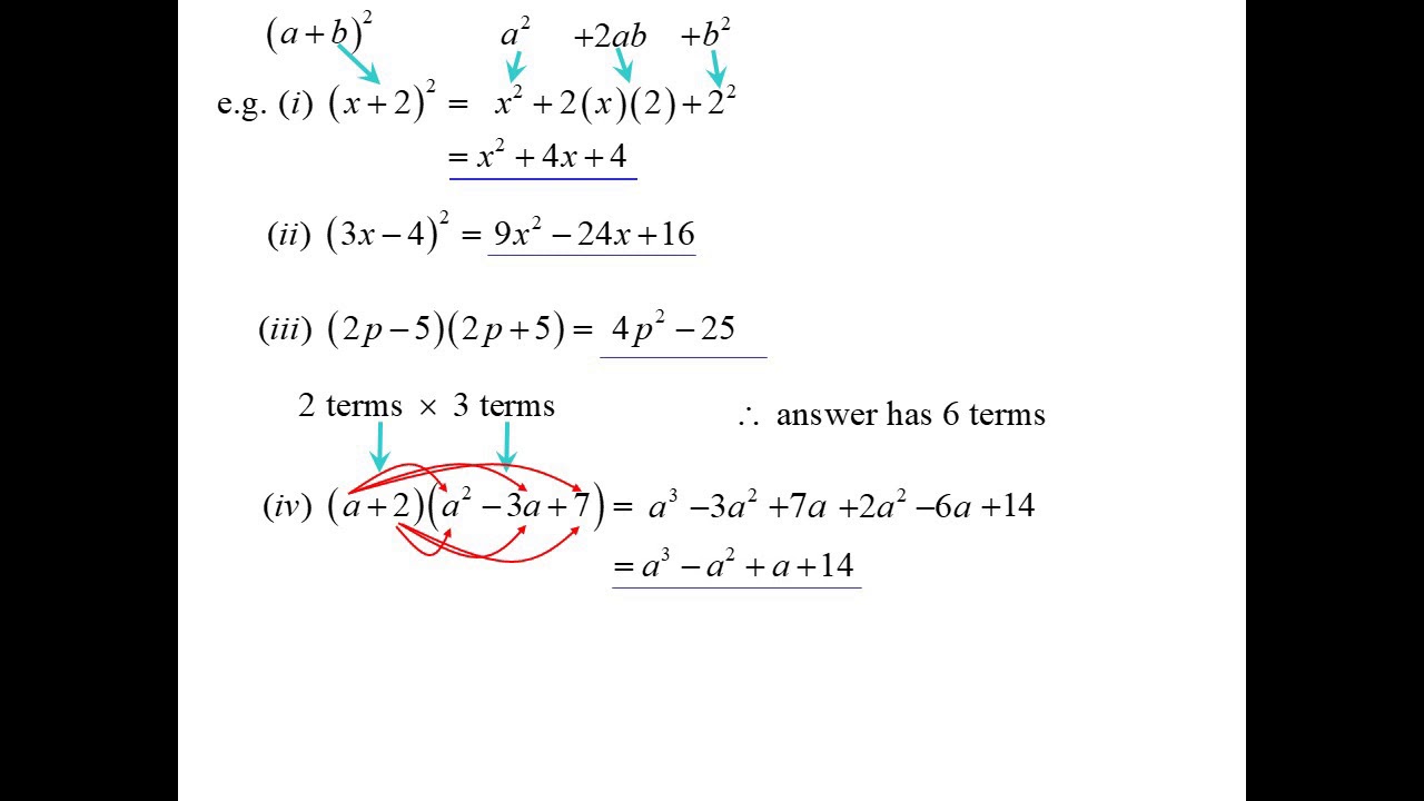 11X1 T01 02 binomial products (2020) - YouTube