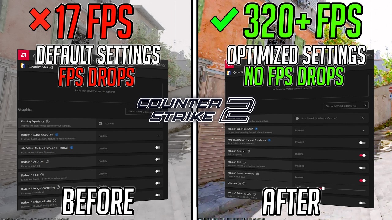 CS2 - BEST AMD Radeon Settings for MAX FPS & VISUALS in 2026 | Counter ...