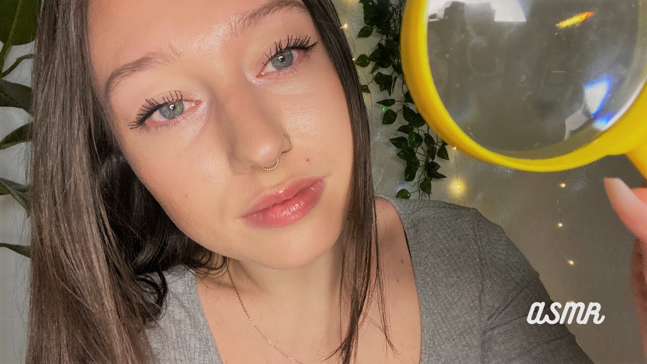 ASMR FRANCAIS - Roleplay Examen des yeux (Lumière, loupe)🔎 - YouTube