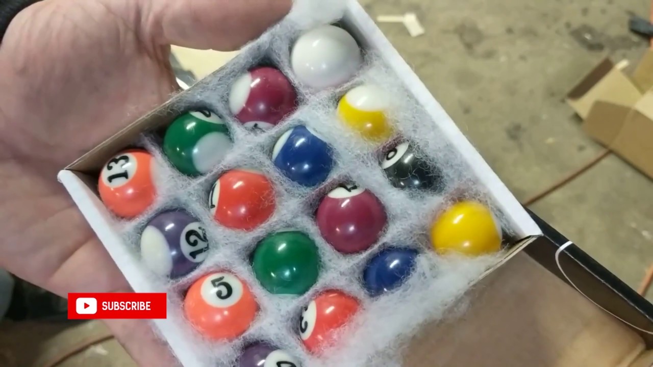 Best Mini Table Top Pool Table Unboxing - YouTube