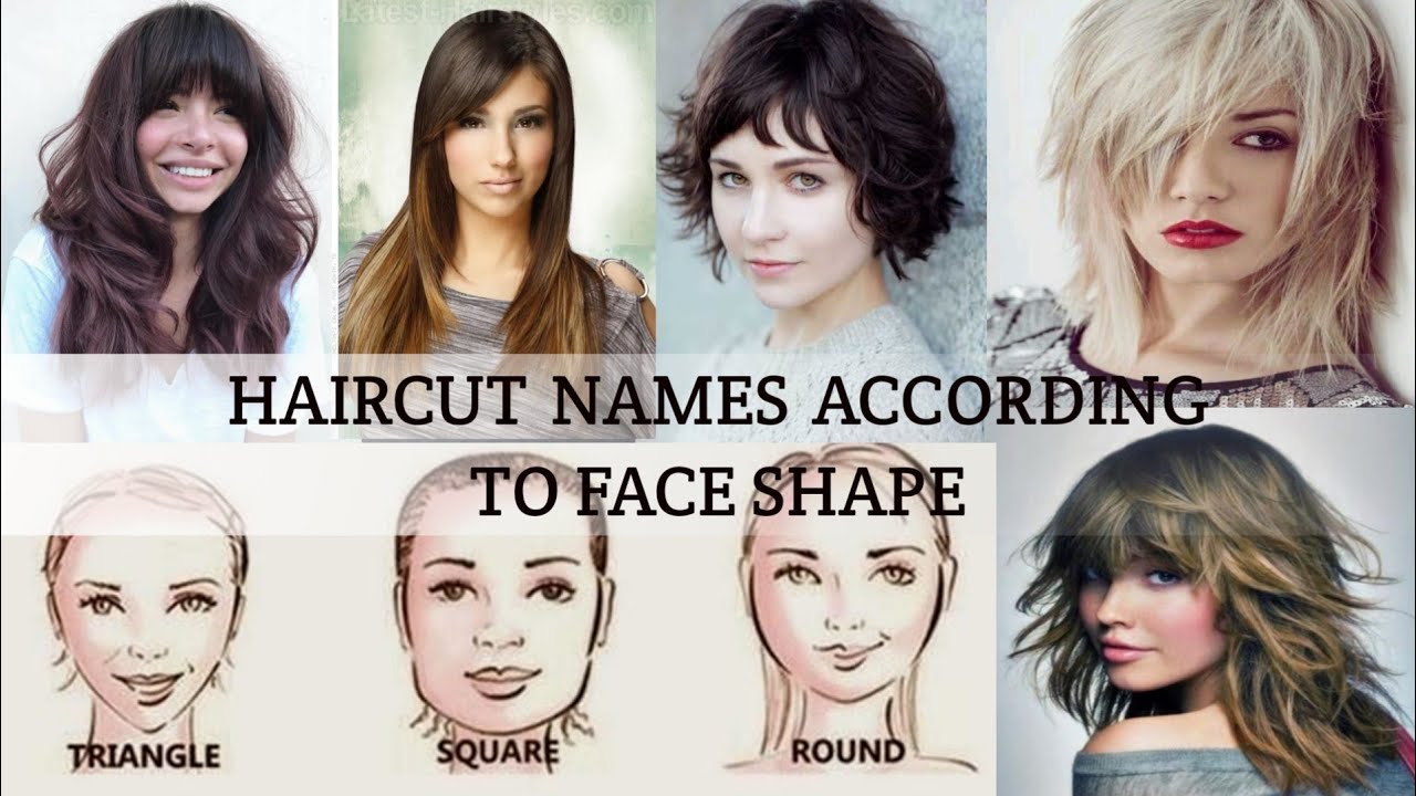 Types of haircut according to face shape ll which haircut suits on your ...