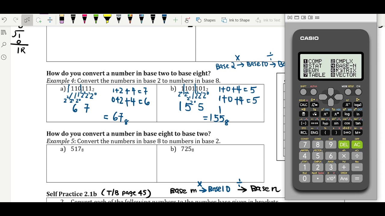 Chapter 2 Number Bases Convert Base 2 To Base 8 And Vice Versa YouTube Chapter 2 Number Bases Convert Base 2 To Base 8 And Vice Versa YouTube