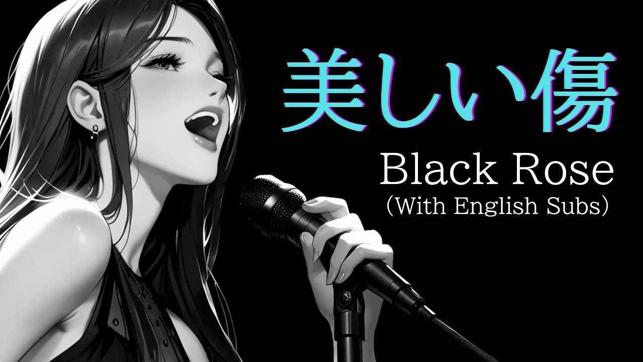 【切ない曲】美しい傷 - Black Rose (With English Subs) - Chio Tora Studio - YouTube