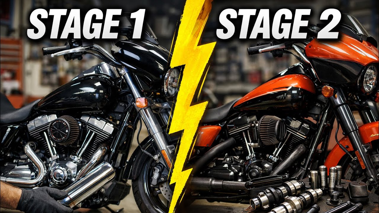 Harley Stage 1 vs Stage 2 — Power, Cost, and What You Actually Feel ...
