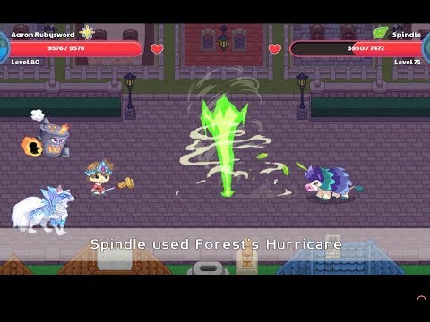 Prodigy Math Game - Spindle used Forest's Hurricane - YouTube
