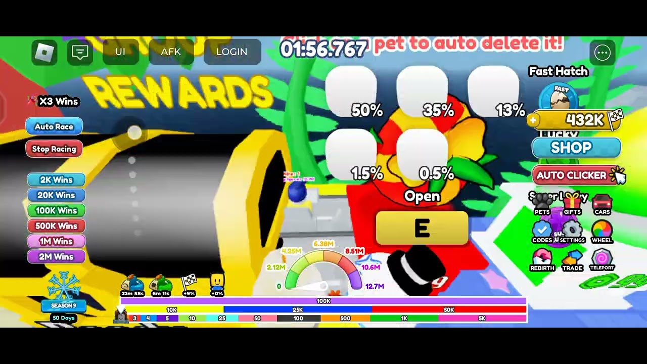 can I complete 10 million wins in Roblox race clicker challenge # part ...