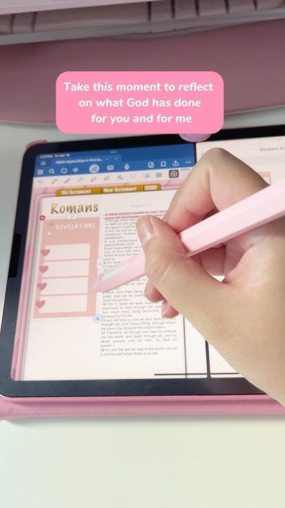 Digital Journaling Bible | Book of Romans | Holy Week Reflection ...