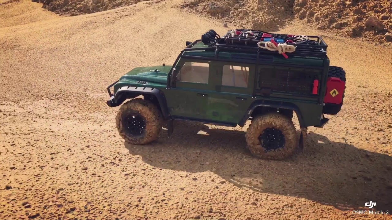 Crawling with Traxxas TRX4 Defender at the “Grand Canyon” - YouTube