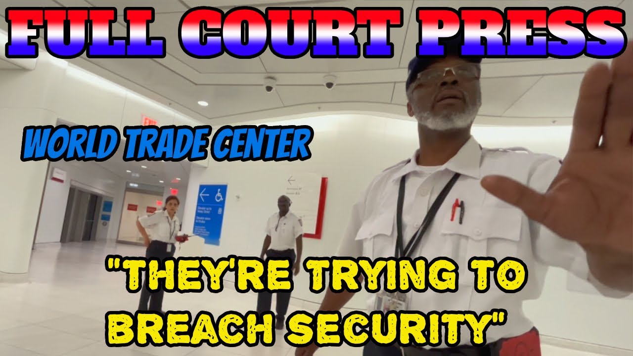 WTC Security Calls Police for Cameras - YouTube