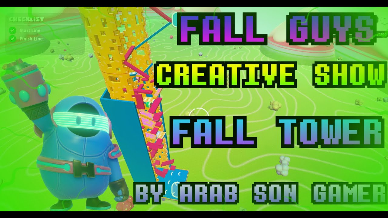 I Made Fall Guys Level ~ Fall Tower - Fall Guys - YouTube