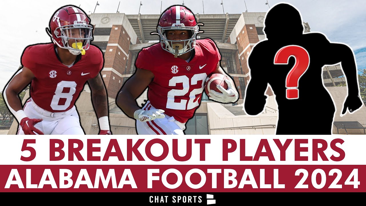 Alabama Football: 5 BREAKOUT Players In 2024 Ft Justice Haynes, DeVonta ...