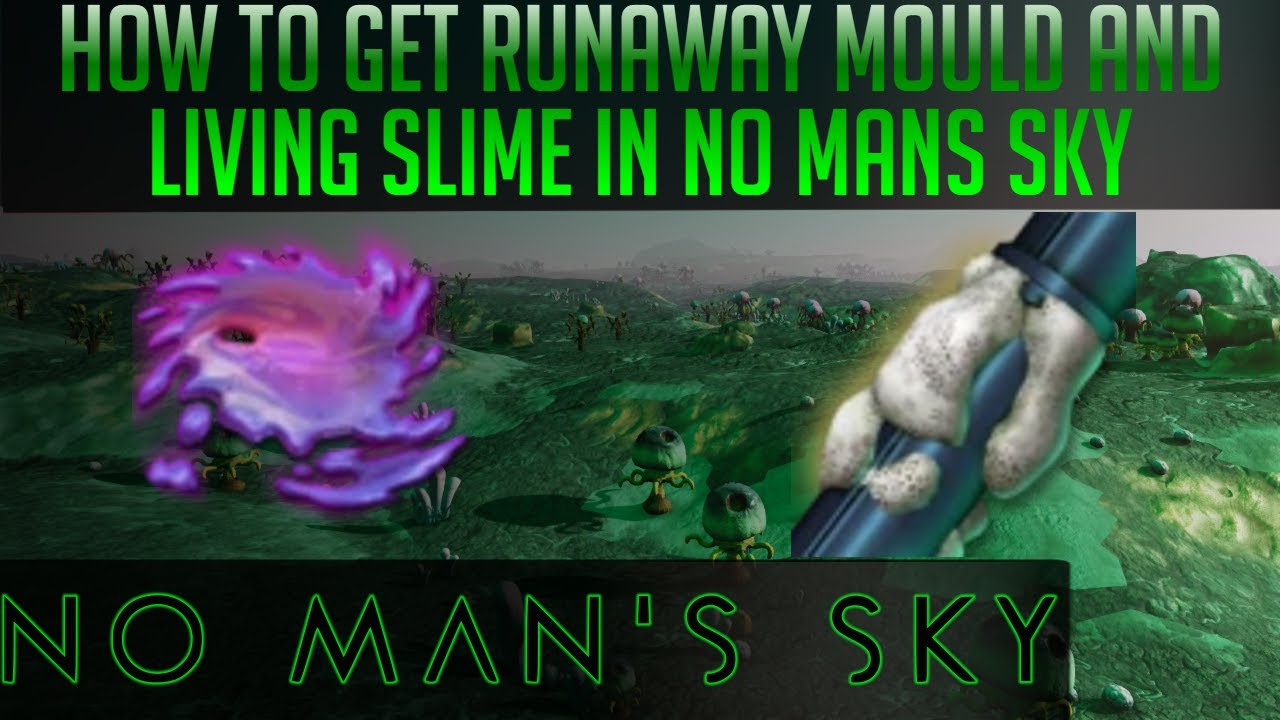 How to get Runaway Mould and Living Slime in No Man's Sky - YouTube