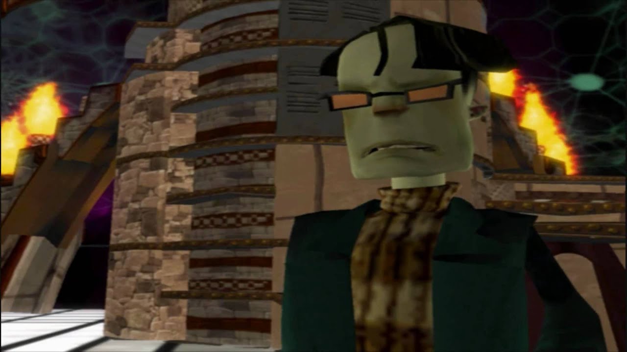 Psychonauts Censory Overload and Mega Censor - YouTube