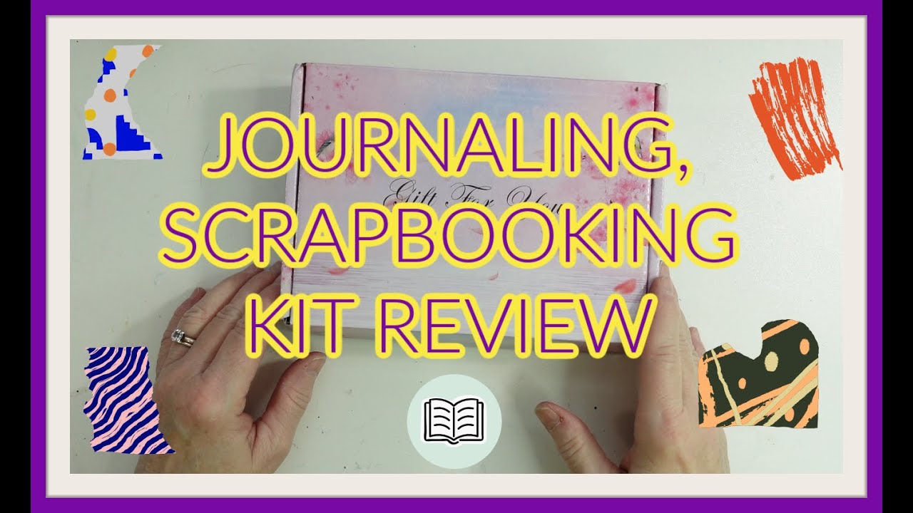 JOURNALING SCRAPBOOKING KIT REVIEW AND EXAMPLE PAGE - YouTube