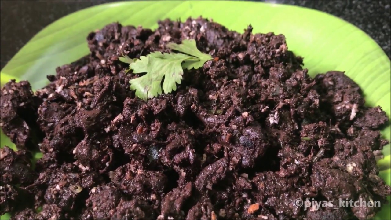 மட்டன் இரத்த பொரியல் | Madurai Style Goat Blood Fry | Aattu Ratham ...