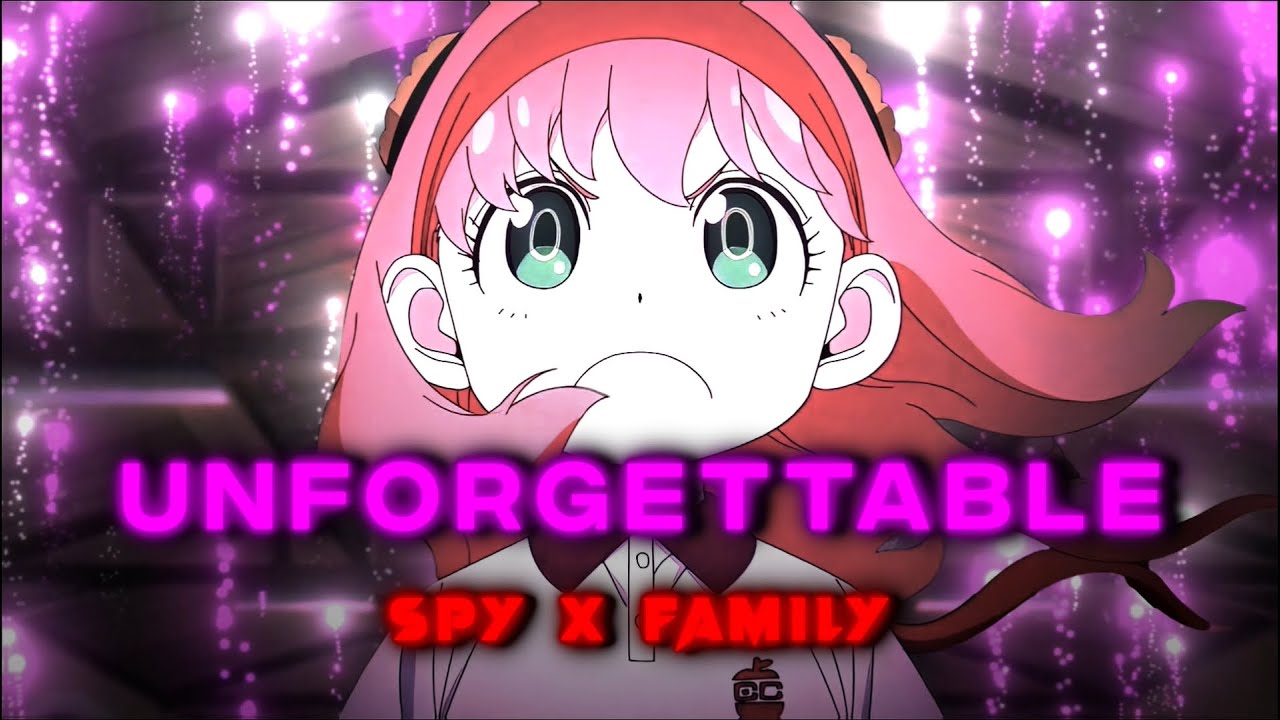 SPY X FAMILY || ANYA FORGER || SPYX FAMILY EDIT || ANYA FORGER EDIT ...