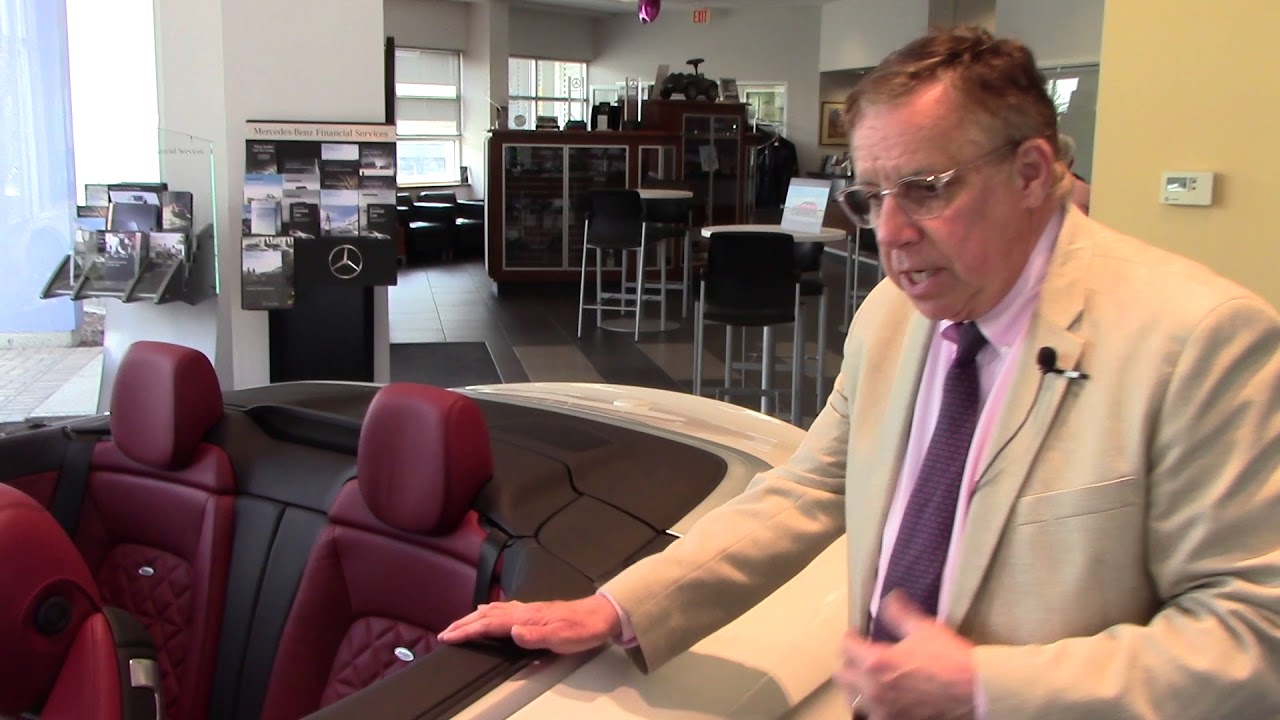 2018 Mercedes-Benz C300 cabriolet video tour with Bob - YouTube