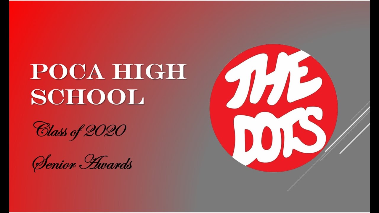 Poca High Senior Awards 2020 - YouTube