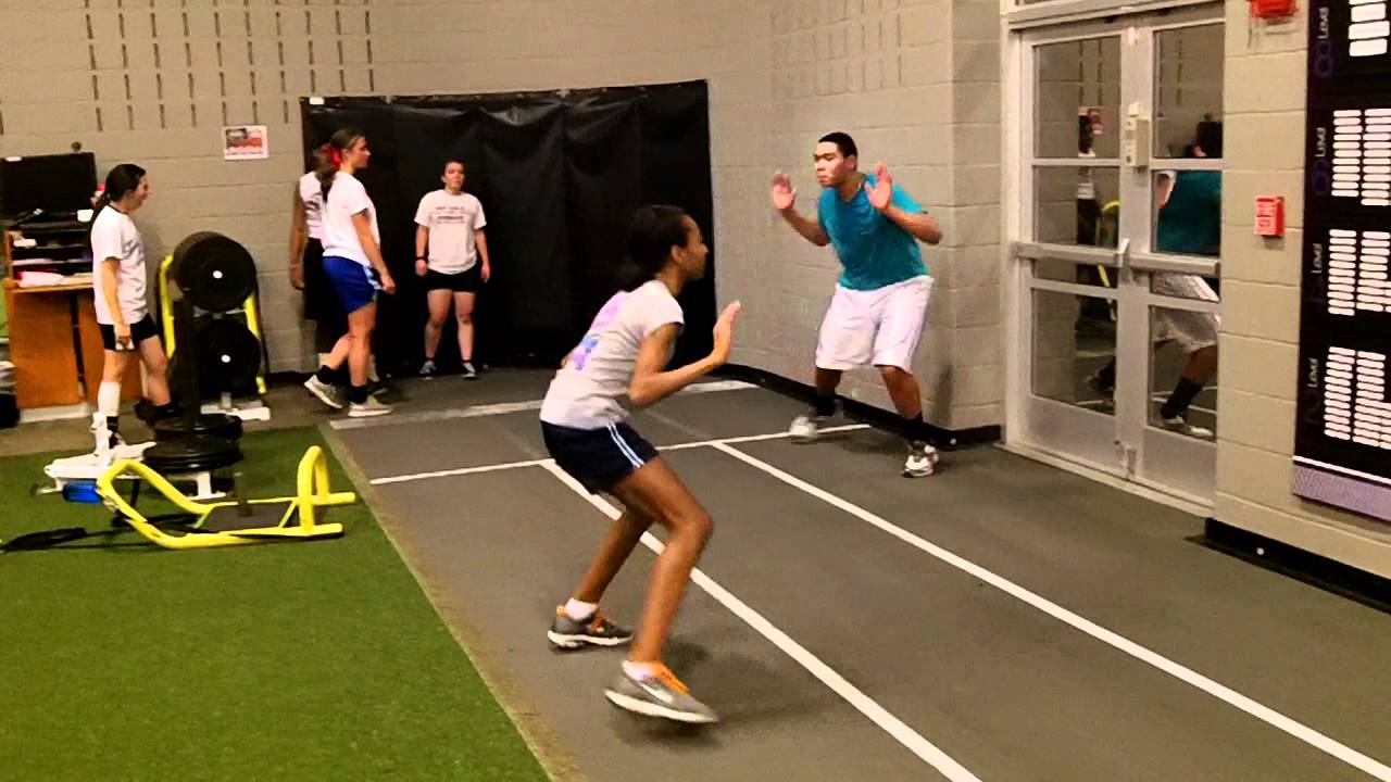 Side Shuffle Drill - YouTube