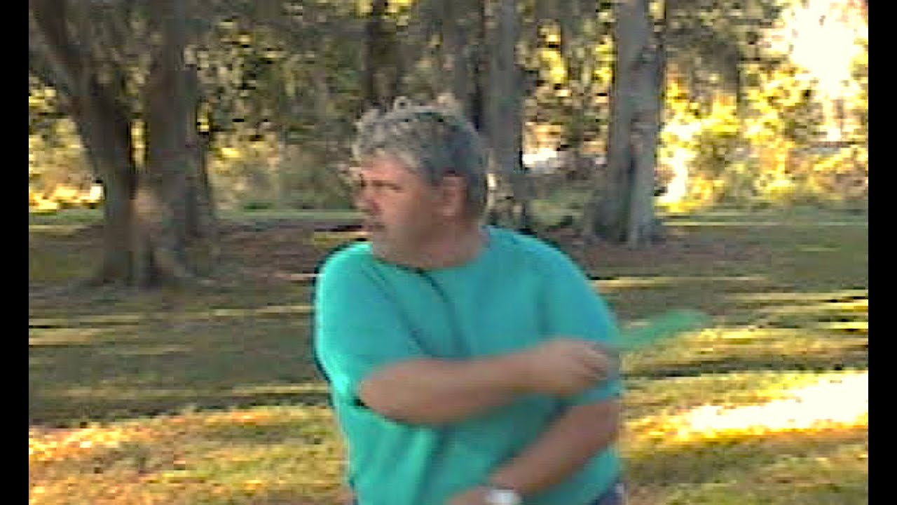John Savio and Bob Budde Disc Golf Game (1997?) - YouTube