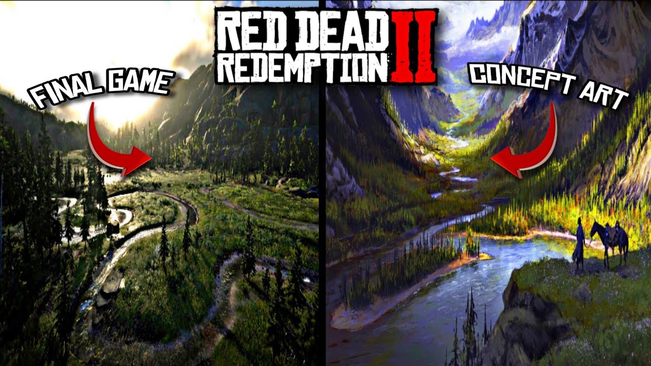 Red Dead Redemption 2 Concept Art | Environments & nature - YouTube
