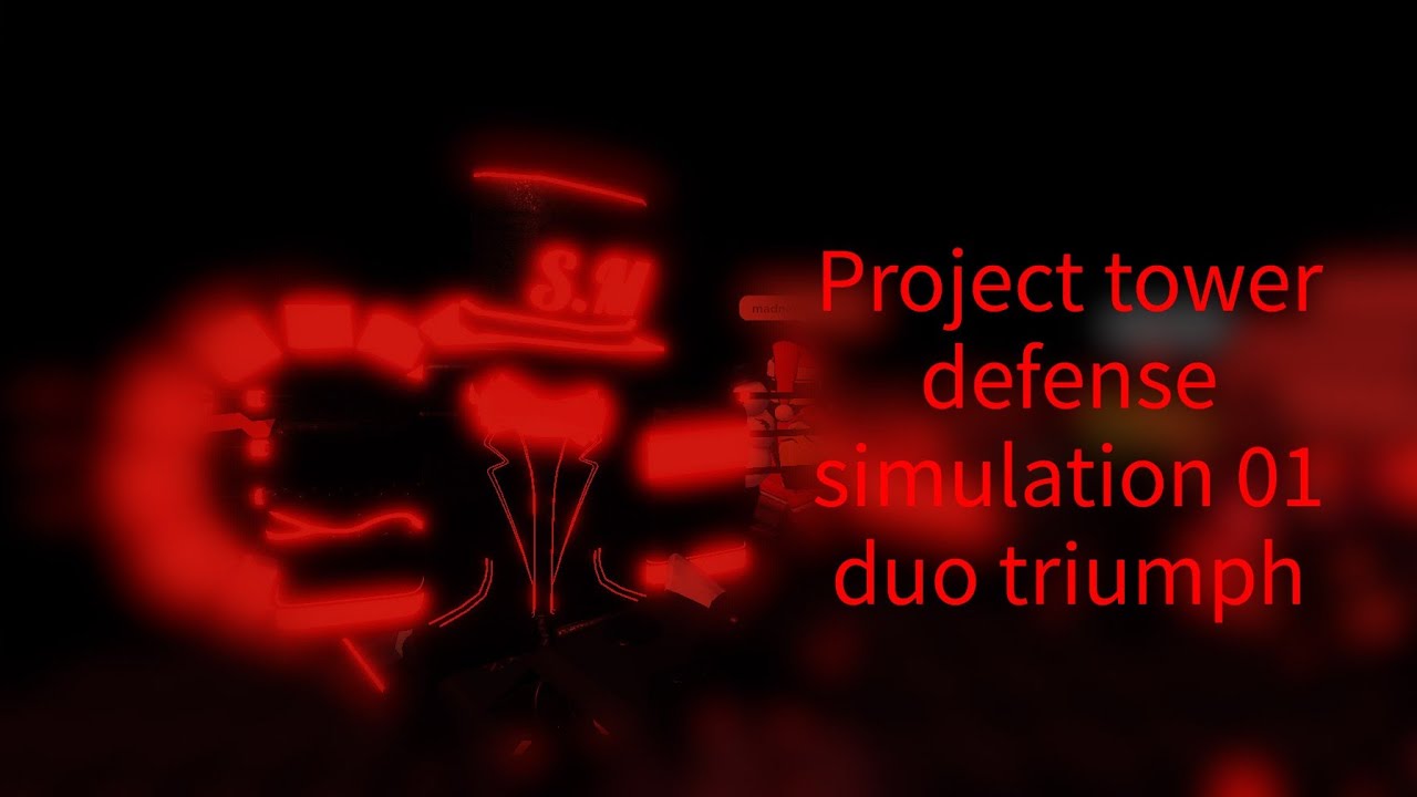 Project tower defense simulation 01 duo triumph - YouTube