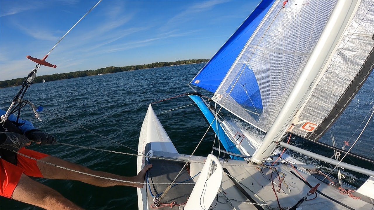 Goodall C2 Spinnaker Flying - YouTube