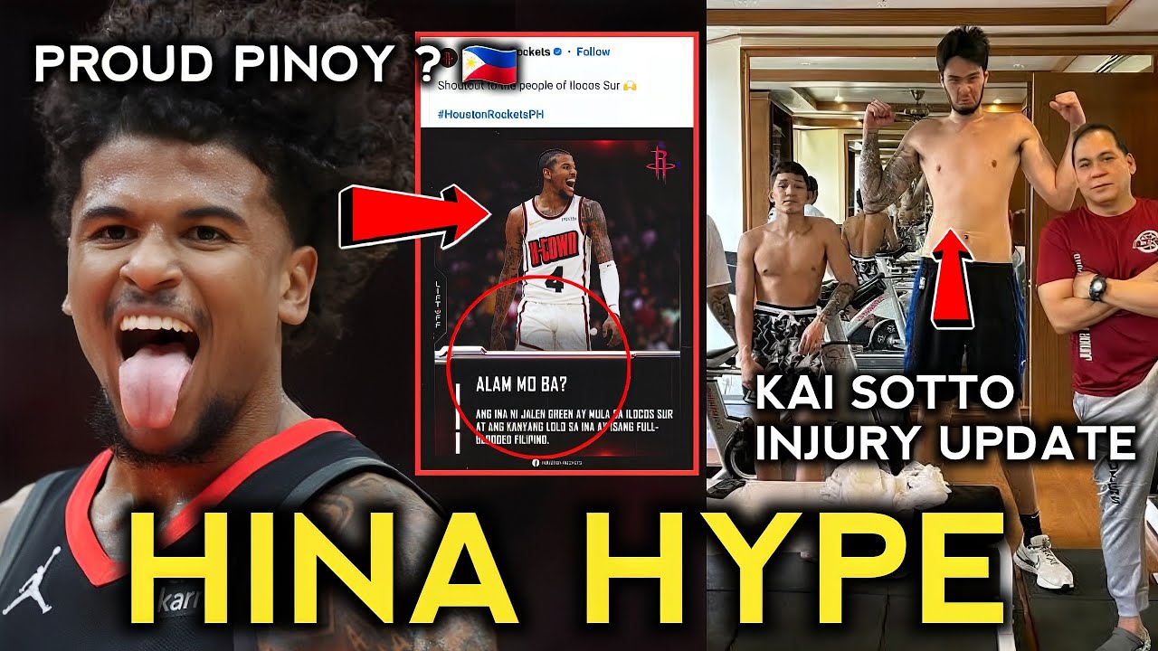 NBA MASYADONG HYPE KAY GREEN BILANG PINOY AT KAI SOTTO UPDATE SA INJURY ...