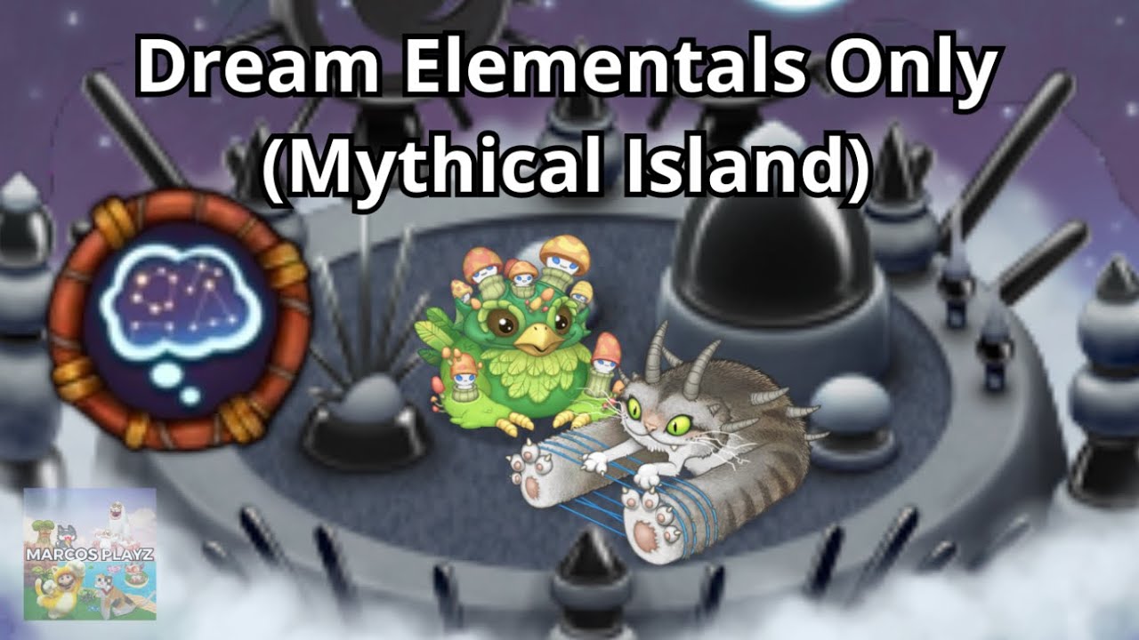 Dream Elementals Only (Mythical Island, My Singing Monsters) - YouTube