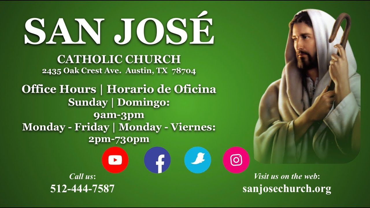 07.18.2021 - 8am: Mass of the Sixteenth Sunday in Ordinary Time Rev ...