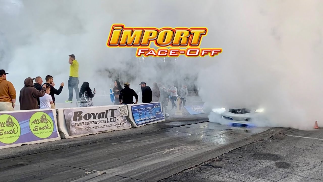 Burnout Contest! Import Face-Off Gulfport, MS 2024! - YouTube