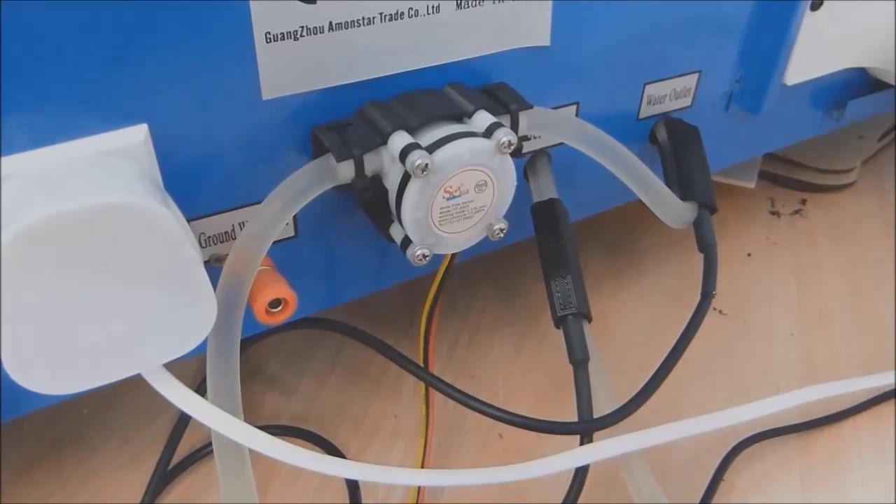 K40 in use - YouTube