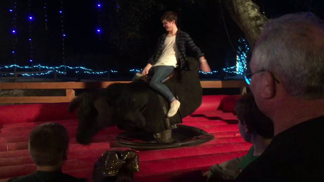 Dylan bull riding - YouTube