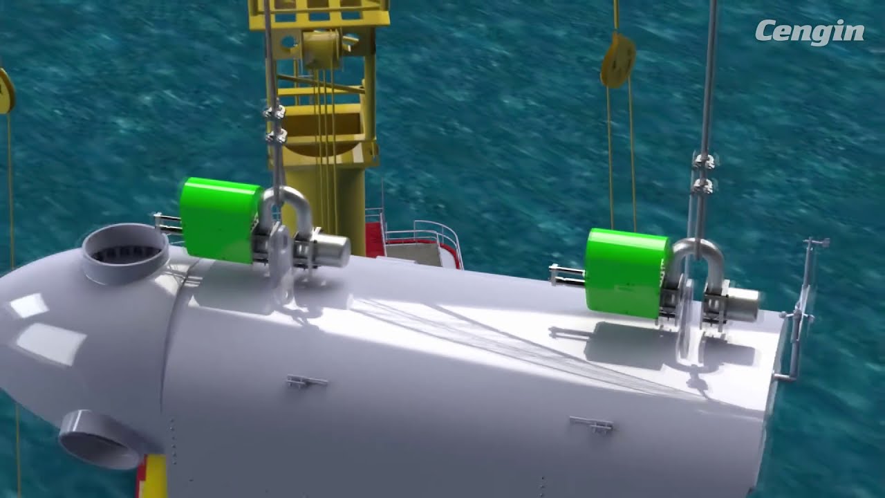 Auto Hydraulic Shackle（Above water version, Remote Controlled) - YouTube