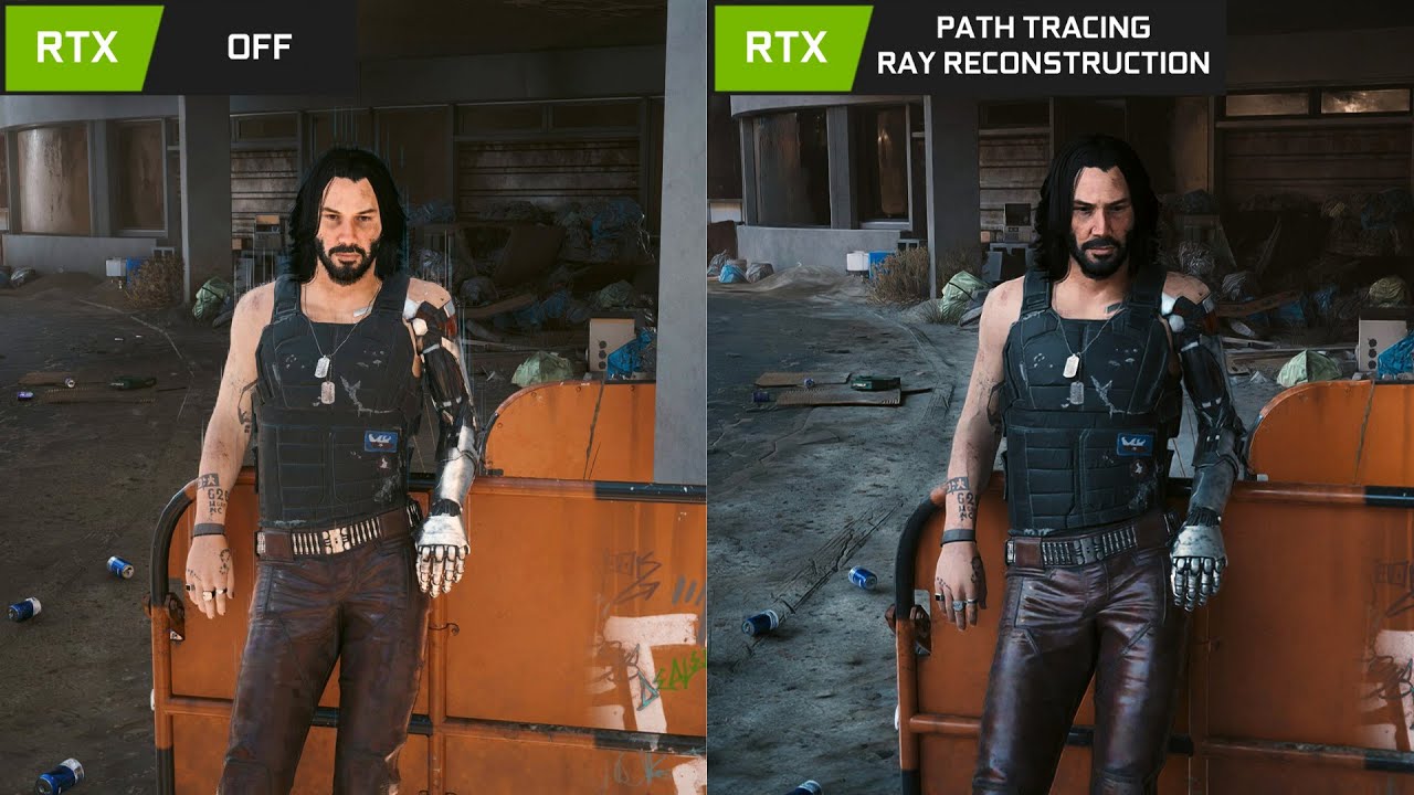Cyberpunk 2077 - Phantom Liberty Ray Tracing Comparison DLSS 3.5 | RTX ...