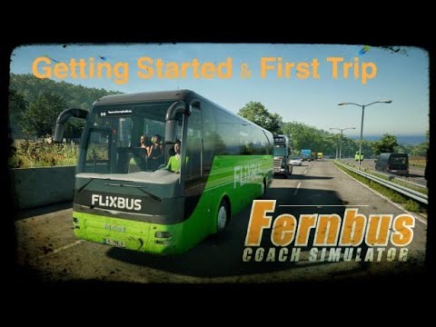 Fernbus Simulator - PS5 - Getting Started - First Run - YouTube