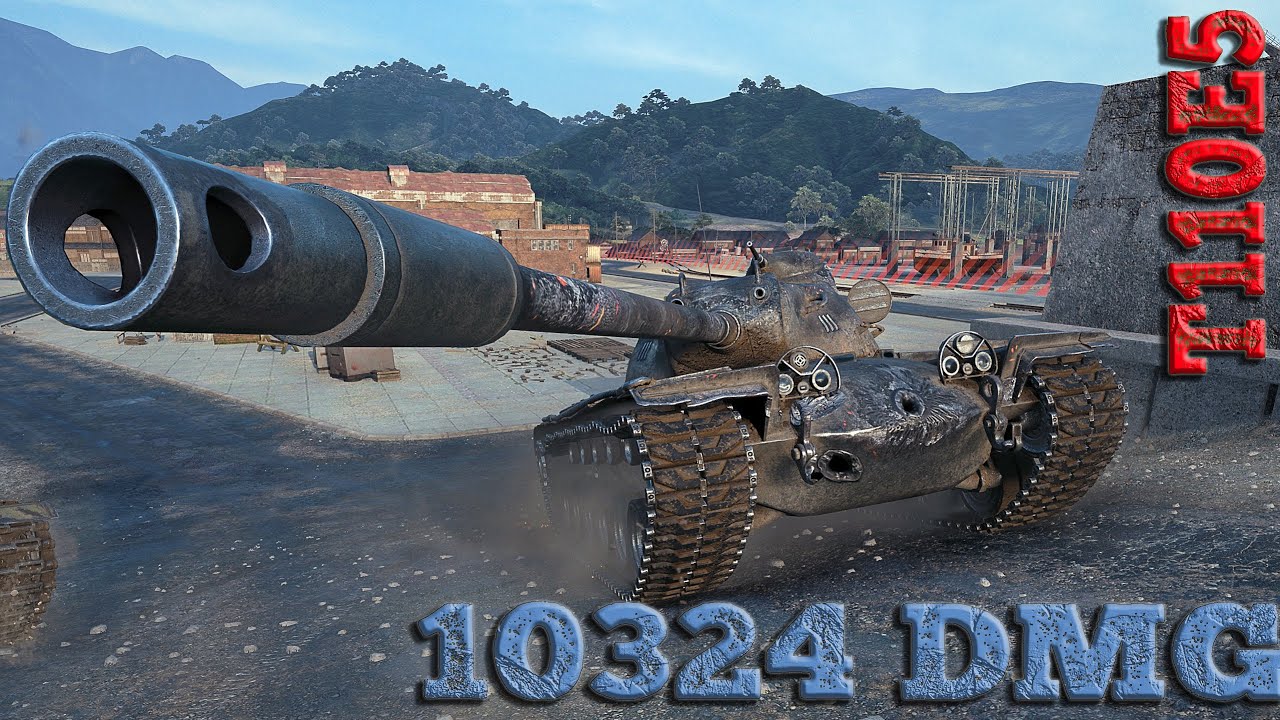 T110E5 Ace tanker WoT / бой на мастера WoT replays - YouTube