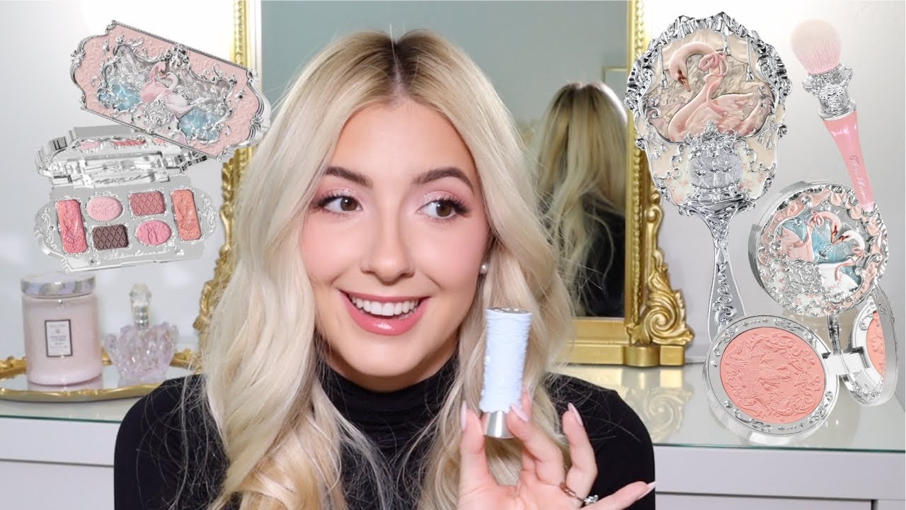 FLOWER KNOWS SWAN BALLET COLLECTION: REVIEW & TRY-ON - YouTube