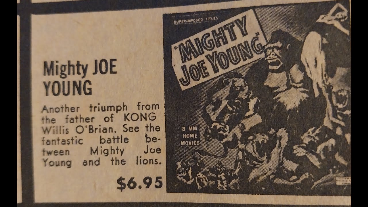 Mighty Joe Young - Ken Films 8mm 50ft headline edition. - YouTube